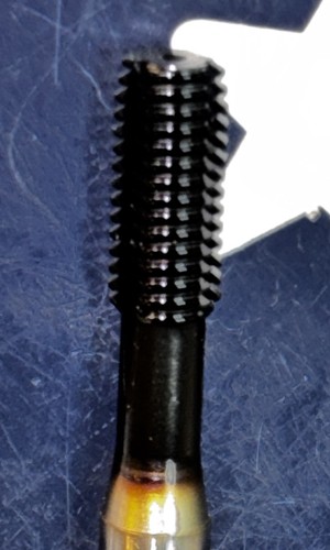 NACHI M8x1.25 Bottoming Tap Thread Forming 8mm X 1.25mm D9 HSSE-V 91036 ...