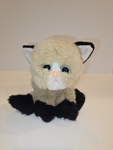 Tyco VINTAGE 1992 KITTY KITTY KITTENS Tan Black White SIAMESE CAT ...
