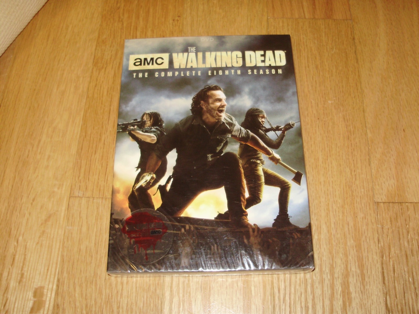 Unopened Sealed DVDs-Season 8 Of AMC's The Walking Dead | eBay