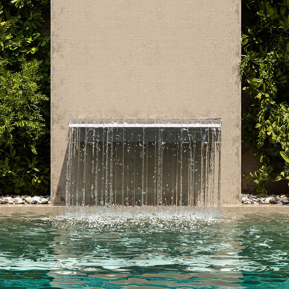 Modern Stainless Steel Waterfall Stainless Steel Waterfall Curtain