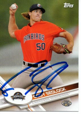 Cody Sedlock Aberdeen 2017 Topps Pro Debut Autographed Signed Card | eBay