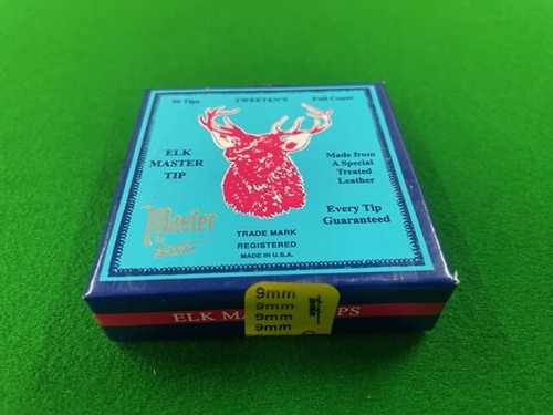 Box of 50 Genuine Elk Master Cue Tips (9mm/10mm/11mm/13mm) | eBay Australia