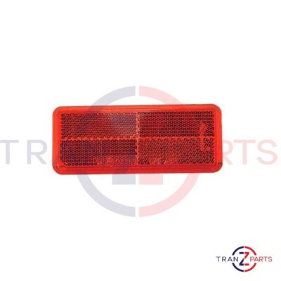 Genuine Rubbolite Trucklite M91 RED REFLECTOR (SELF ADHESIVE) 108X44MM ...