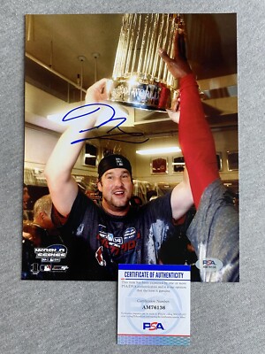 BOSTON RED SOX DEREK LOWE SIGNED 8x10 WORLD SERIES CHAMPS PHOTO 2004 ...