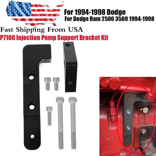 P7100 Fuel Injection Pump Support Bracket Kit For 94-1998 Dodge 5.9L 12V DIESEL | eBay