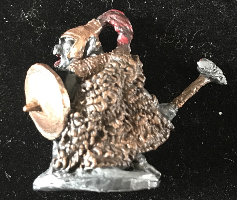 Citadel Fantasy Tribes FTO15 Orc Bodyguard Mace Of Thunder Metal ...