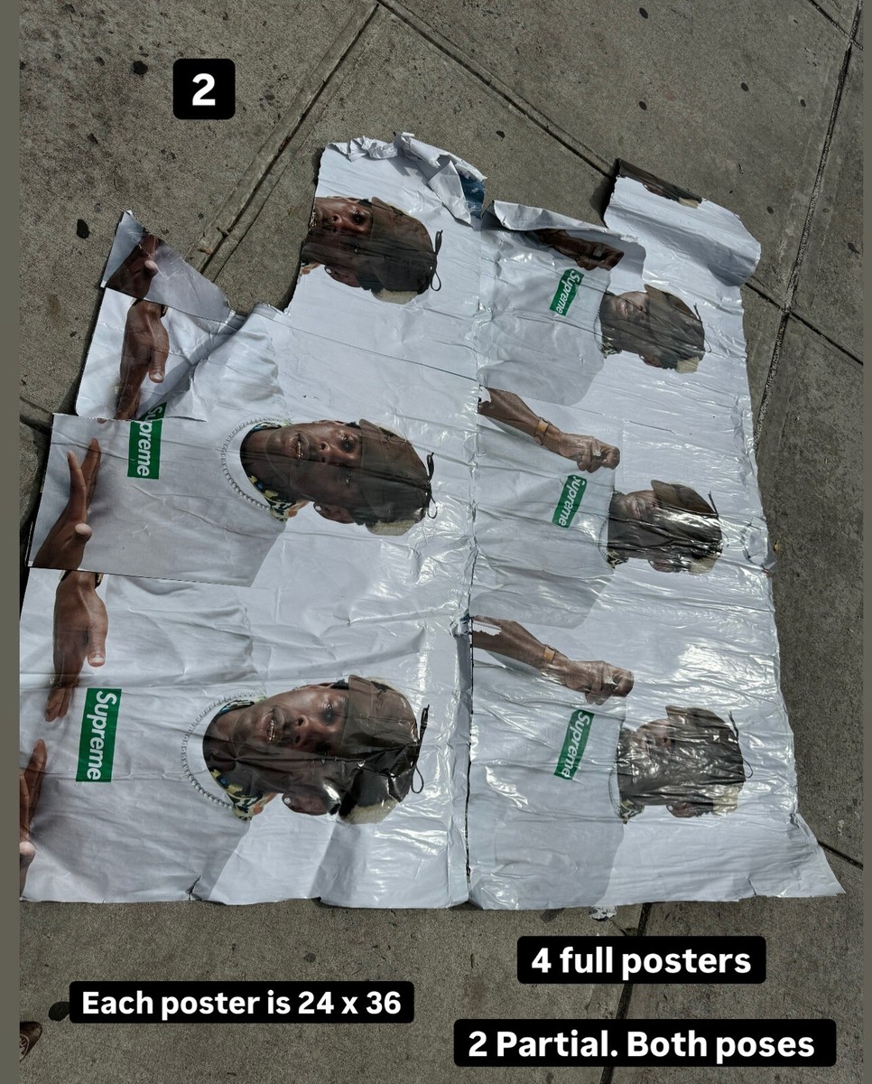 Supreme Tyler the Creator Poster (FW24) - New York City Supreme Tyler the Creator Poster (FW24) - New York City