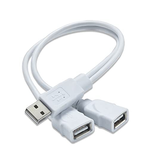 Dual Usb Port Cable Usb Male To 2 Dual Usb Femaleusb Y Splitter Hub ...