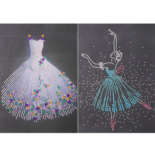 Rhinestone Special Shaped 5D DIY Pictures Kit Beautiful Dream Diamond ...