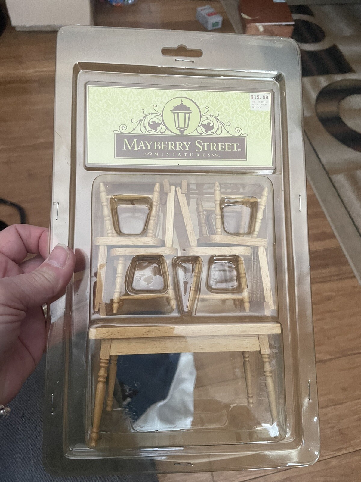 Mayberry Street Dollhouse Furniture Dining Room Set Table And Chairs | eBay