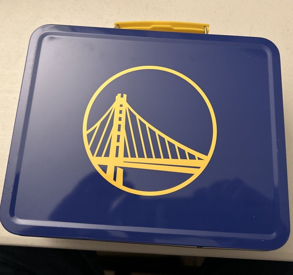 Golden State Warriors 2024 Retro Lunch Box not a bobblehead SGA 1.24.24 ...