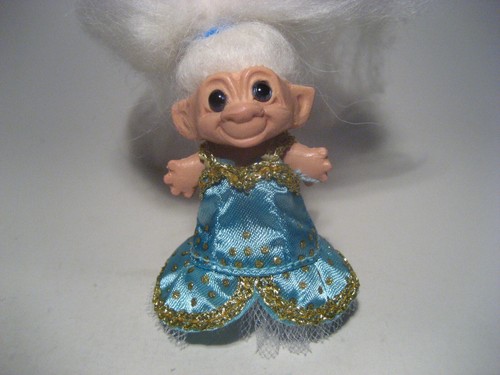TROLL CLOTHES DRESS ONLY FOR YOUR VTG 1960'S S.H.E. DAM PENCIL TOPPER ...