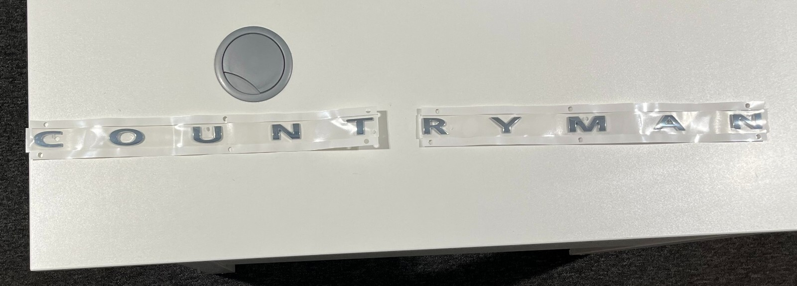 Genuine MINI Chrome 'COUNTRYMAN' Boot Badge Emblem F60/LCI 51147421909 ...