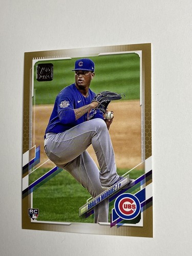 Brailyn Marquez 2021 Topps Series 2 Rookie #404 Gold 0761/2021 RC ...
