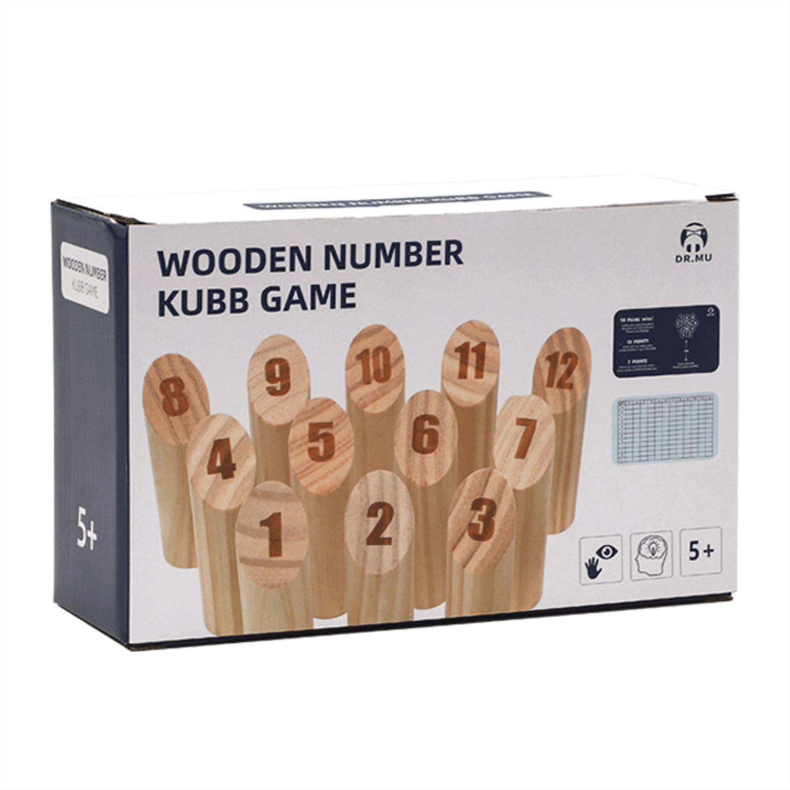 Wooden Toss Game Indoor Outdoors Family Children Lawn Beach Scatter ...