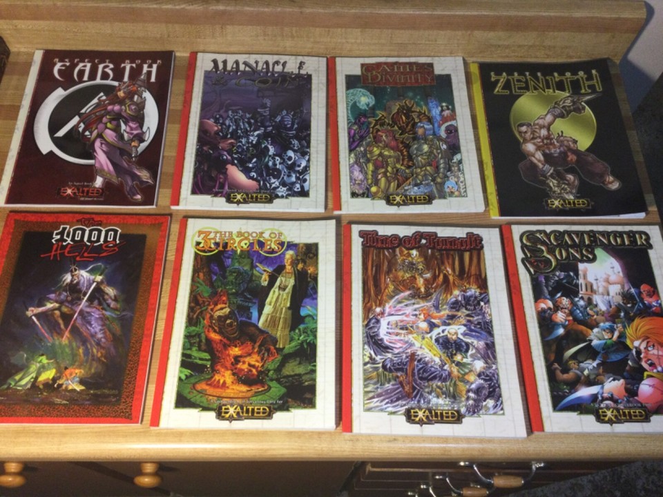 World Of Darkness RPG Books: Mage, Wraith, Werewolf, Exalted WOD (Pick ...