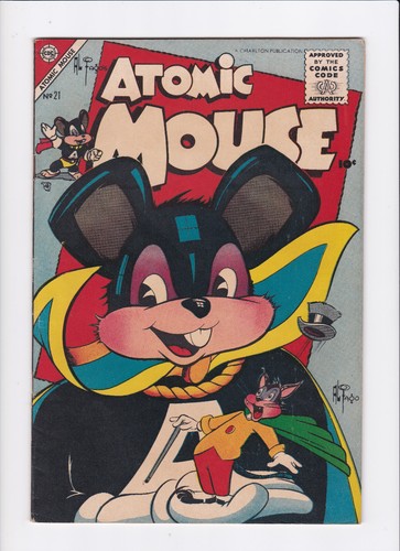ATOMIC MOUSE #21 [1957 FN+] "AFRICAN ADVENTURE" CHARLTON COMICS | eBay