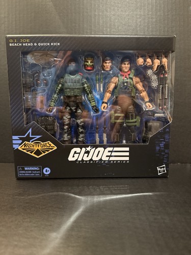 GI JOE Classified Series #164 NIGHTFORCE BEACH HEAD & QUICK KICK IN ...