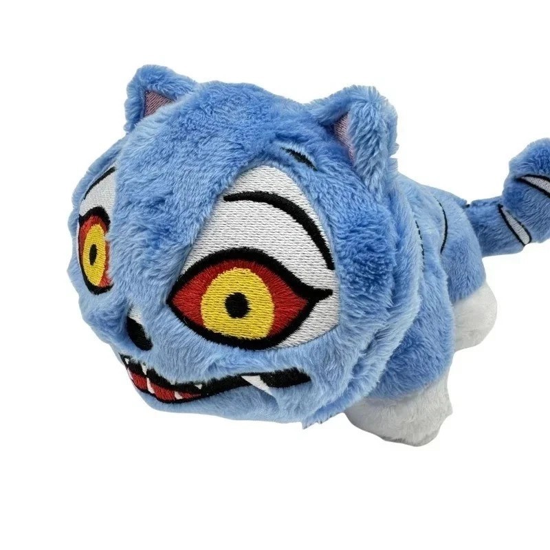 Kpop Demon Hunters Plush Purple Tiger Black Hat Magpie 3-Eyes Stuffed ...
