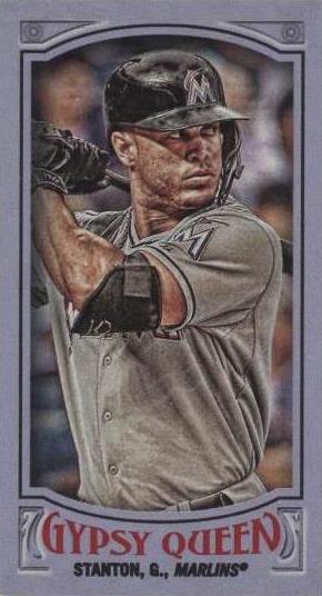 2016 Topps Gypsy Queen - Giancarlo Stanton #1 Mini Purple /250 for sale ...