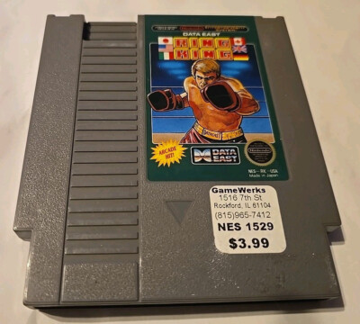 Ring King (Nintendo Entertainment System, 1987) Cart Only Tested ...