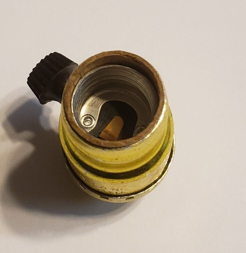 Leviton - E-17 Turn Knob Single Circuit Socket with 1/8ips NEW 512G | eBay