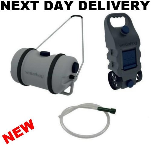 New 51L Water Hog & 46L Waste Container Roller Carrier Caravan Waterhog ...
