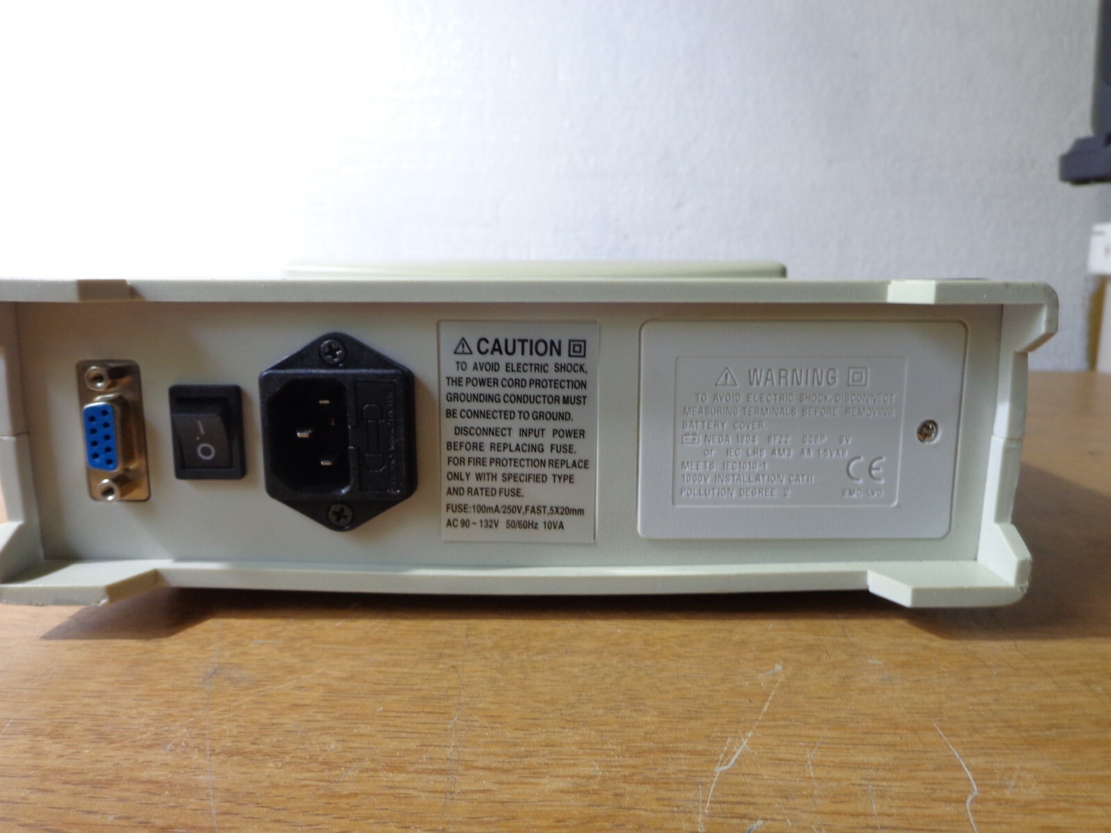 Mastech M9803R Bench-type Top LCD True RMS Digital Multimeter | eBay