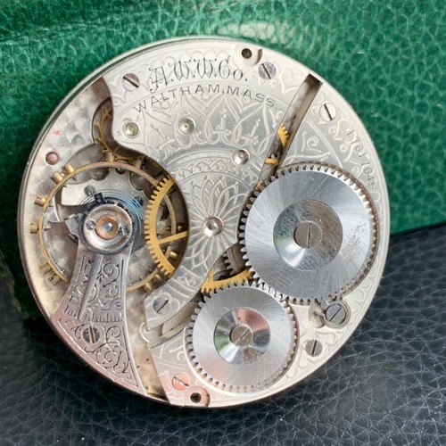 Waltham 16S Grade No. 610 7 Jewels Open Face Pocket Watch Movement ...