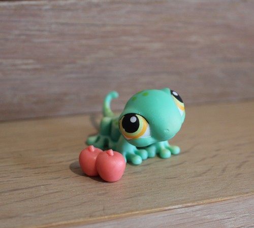Littlest Pet Shop #441 Gecko, Gen 1, Pet Nooks HASBRO LPS TOY | eBay ...