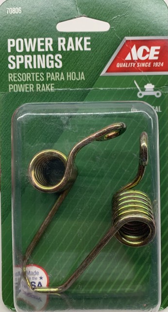 Lawn Mower Power Rack Springs Replacement ACE 70805 Set 2 NOS for sale ...