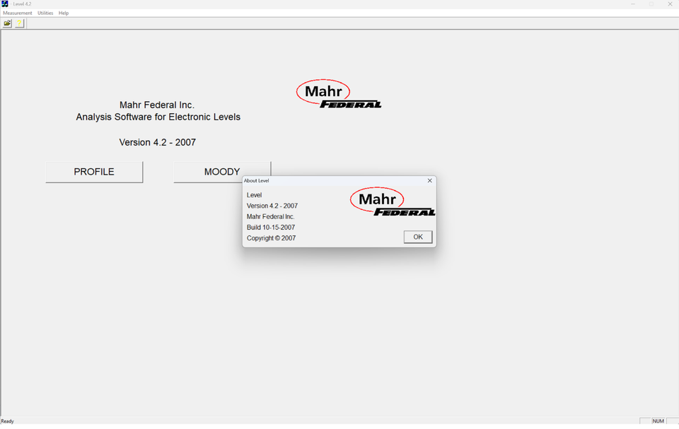 Mahr 832F Electronic Leveling Software | eBay