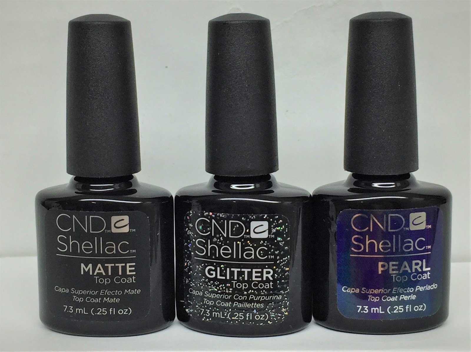 NEW! Cnd Shellac ALLURING TRILOGY TOP COAT COLLECTION - Pick any .25oz ...