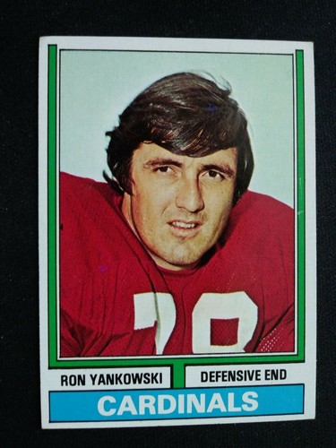 1974 Topps Football Card # 86 Ron Yankowski - St. Louis Cardinals | eBay