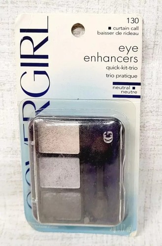 CoverGirl Eye Enhancers Eyeshadow Trio ~ 130 CURTAIN CALL Navy Blue ...
