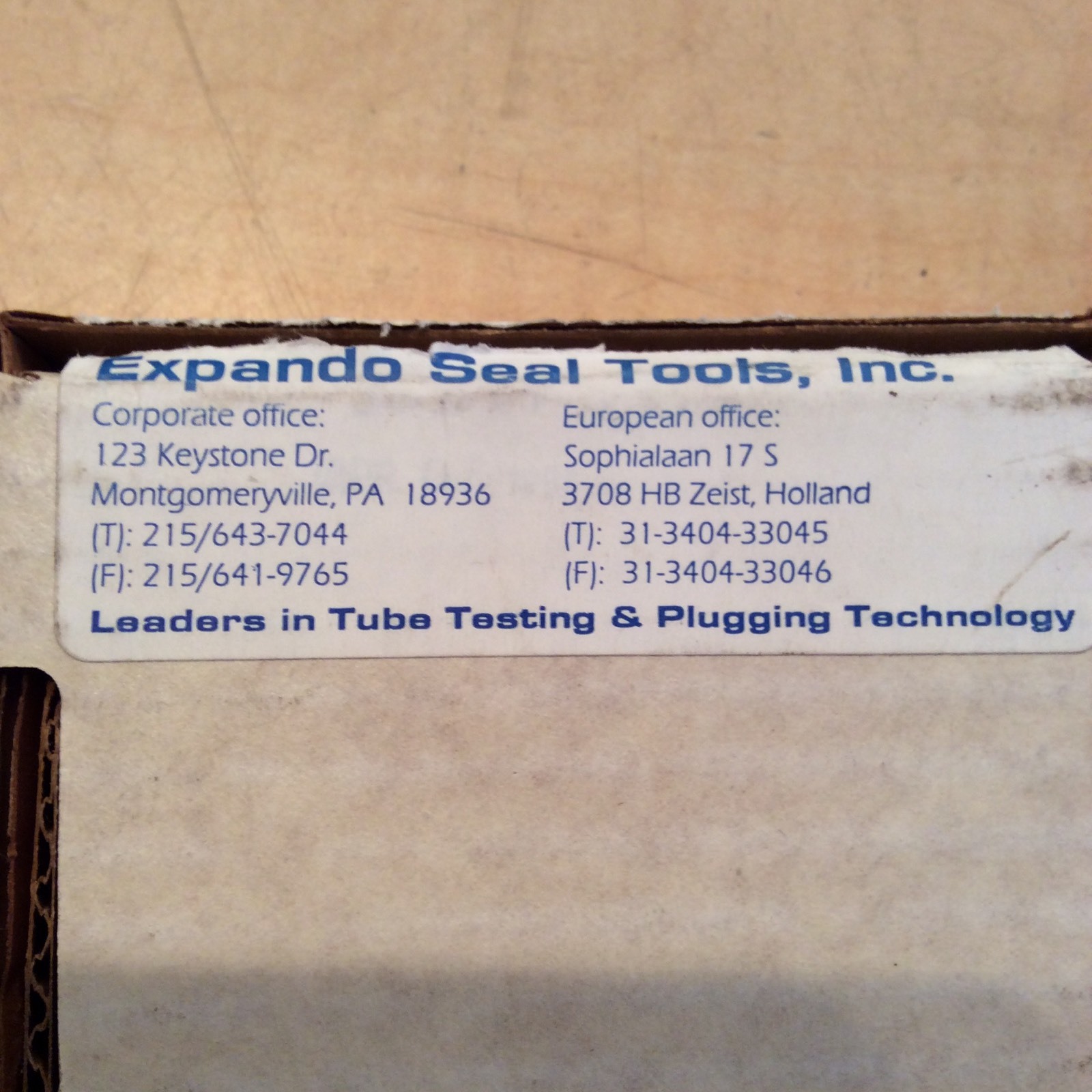 Expando Seal Tools Inc. Pop-A-Plug P/N PRP-0680-S Stainless Steel Tube ...