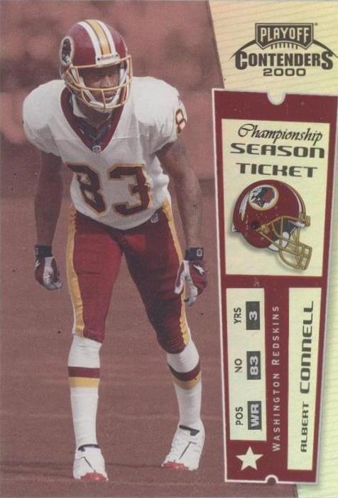 2000 Playoff Contenders - Albert Connell #94 Championship Ticket /100 ...