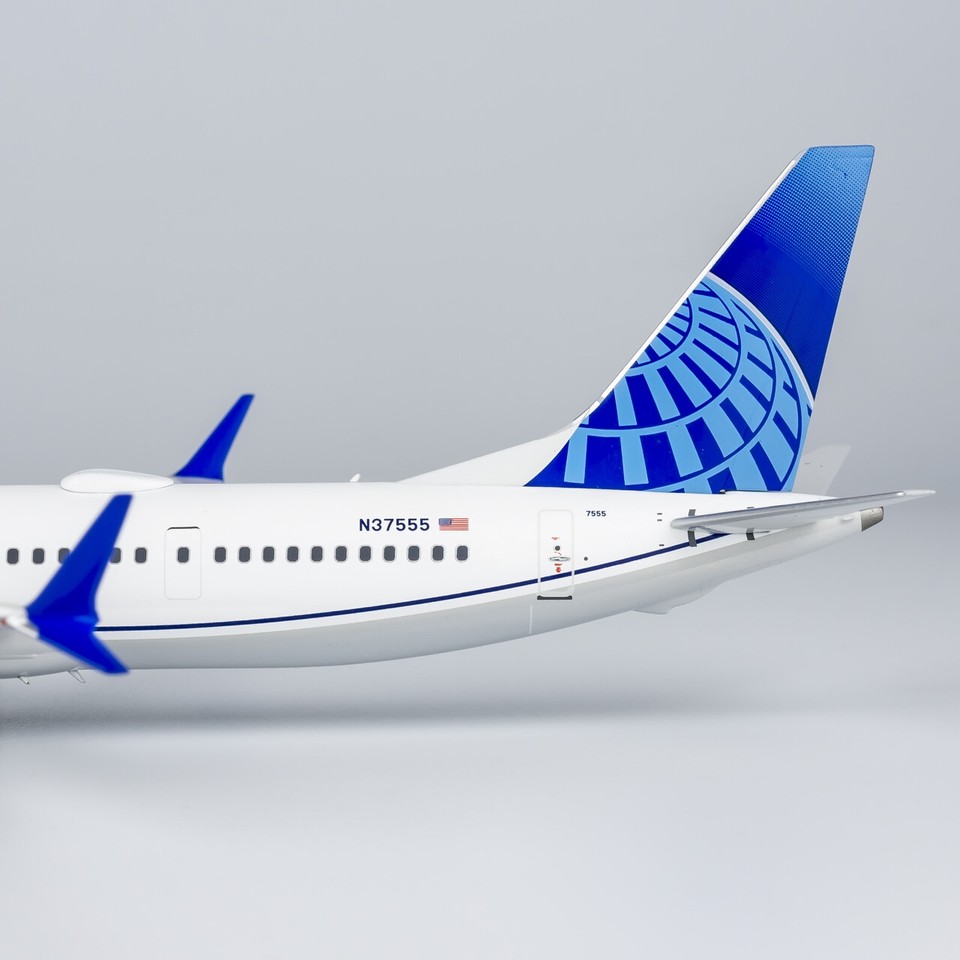1:200 NG Model United Airlines BOEING 737 MAX 9 Passenger Airplane ...