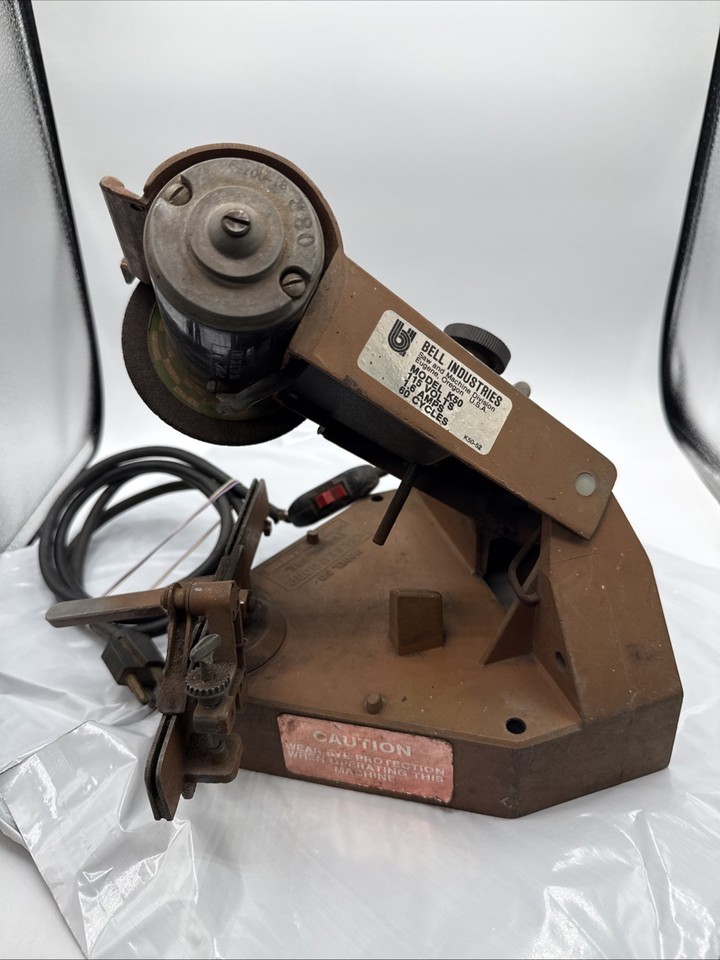 Bell Industries K50 Chainsaw Blade Sharpener USA Made Tested Working | eBay