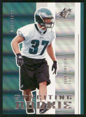 2005 SPx Spxciting Rookie Sean Considine RC #116 Philadelphia Eagles | eBay