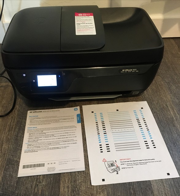 HP Officejet 3833 Wireless All-in-one Printer for sale online | eBay