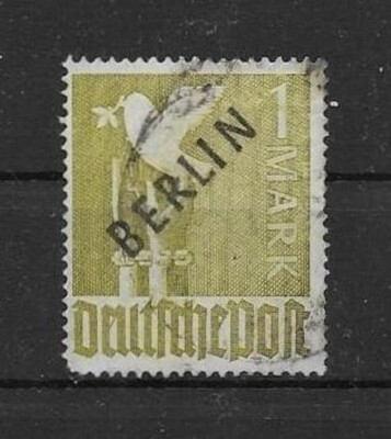 Berlin Nr. 17, gestempelt, Aufdruck & Stempel falsch. Erhaltung siehe ...