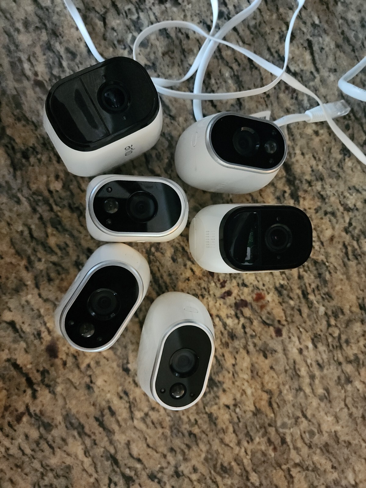Three Netgear Arlo VMC3030, two arlo pro 4030 and a base station | eBay