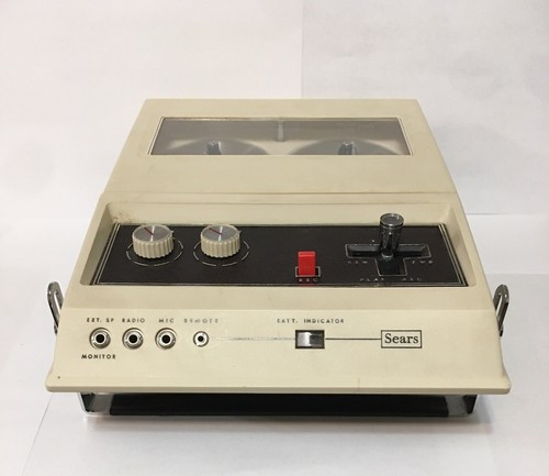 Vintage Sears Tape Recorder Model 8244 Reel-Reel Untested | eBay