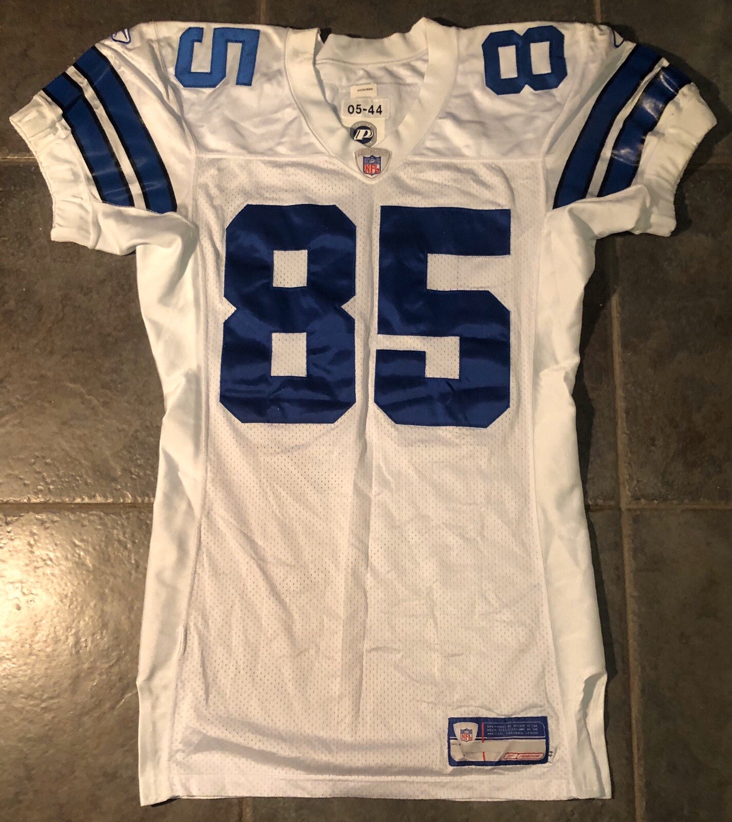 Dallas Cowboys game Worn Jamaica Rector 2005 jersey by Reebok ...