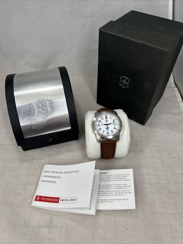 Swiss Army Wristwatch Victorinox W/ Box 24980 Landstar 5 Chronograph | eBay