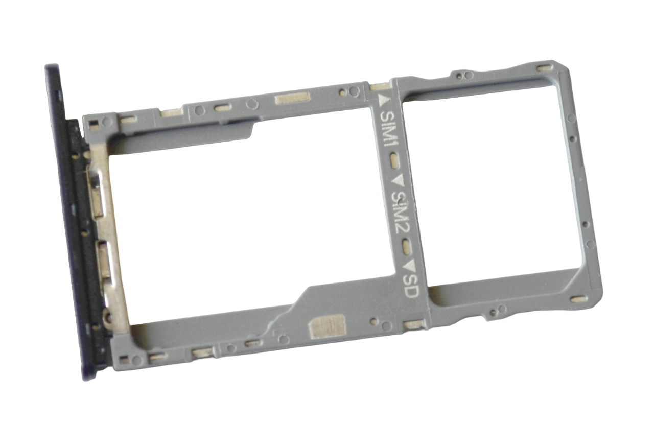 OEM TCL 10 SE T766S REPLACEMENT BLACK MICRO SD DUAL SIM CARD HOLDER ...
