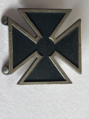 Vintage WWII Era Sterling Silver Iron Cross Pin Pinback Rifle Shooting ...