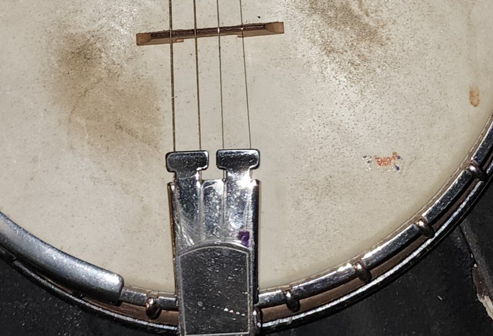 VEGA Banjo - Vegaphone Professional, 4-String "Pie-Plate" Resonator ...