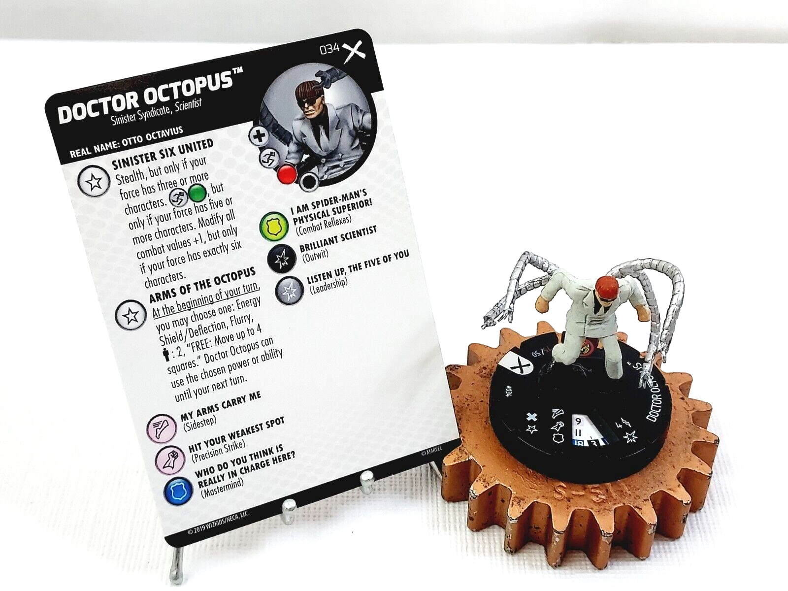 HEROCLIX Earth X Set, Rare #034 DOCTOR OCTOPUS w/Card | eBay